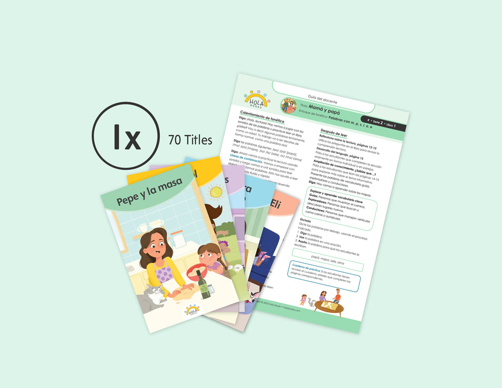 Colección de libros decodificables para kínder (uno de cada uno) – Hola ...