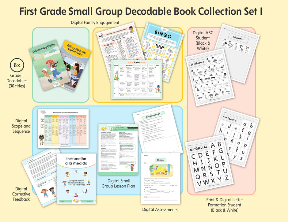 1st Grade Decodable Collection – Hola Books
